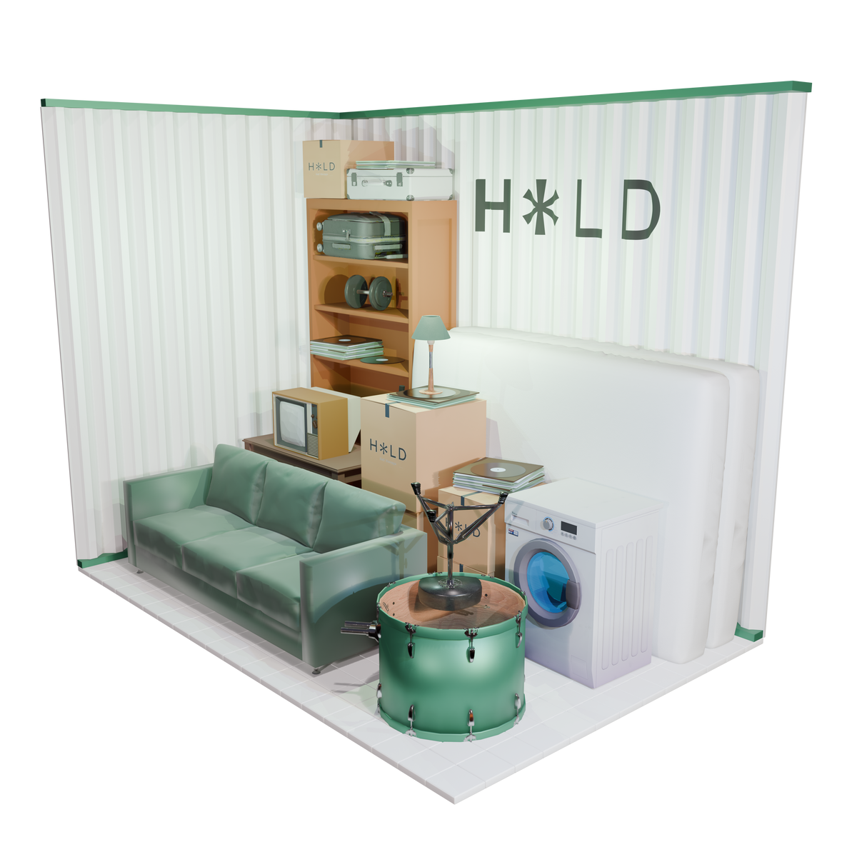 65 Sq Ft Storage Unit | Box Shop | HOLD Self Storage in London | HOLD ...