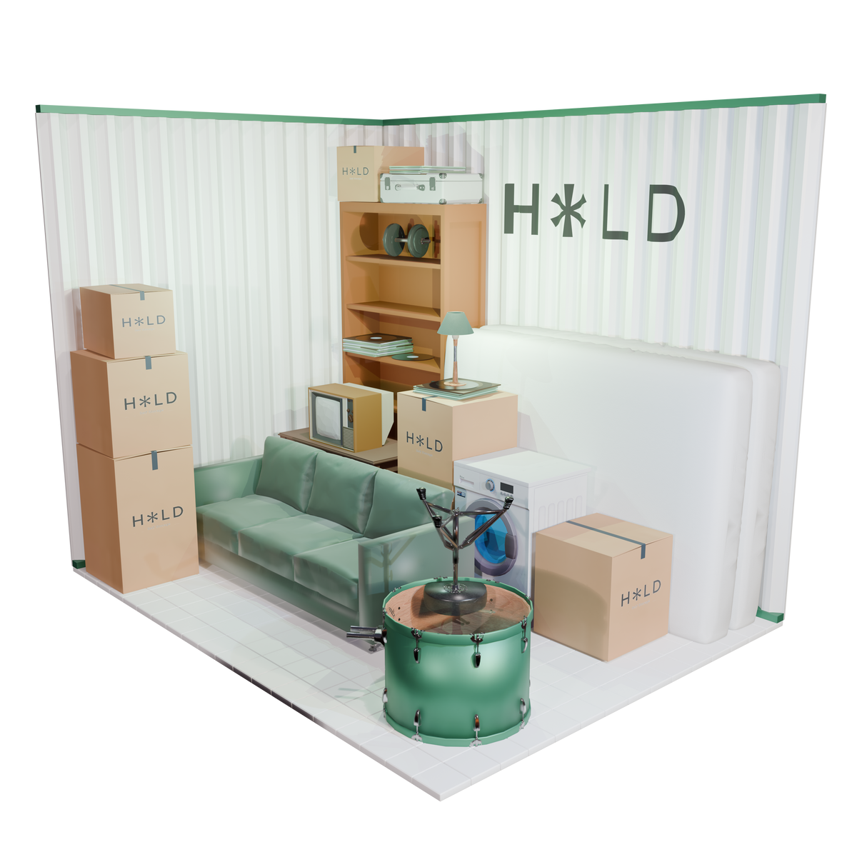 75 Sq Ft Storage Unit | Box Shop | HOLD Self Storage in London | HOLD ...