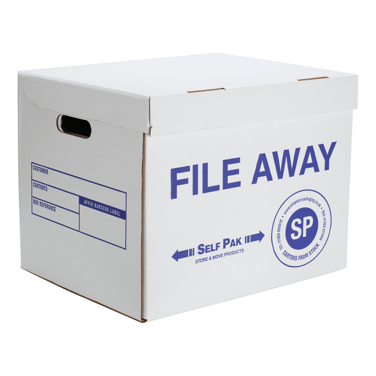 File Away Archive Box | Box Shop | HOLD Self Storage in London | HOLD ...