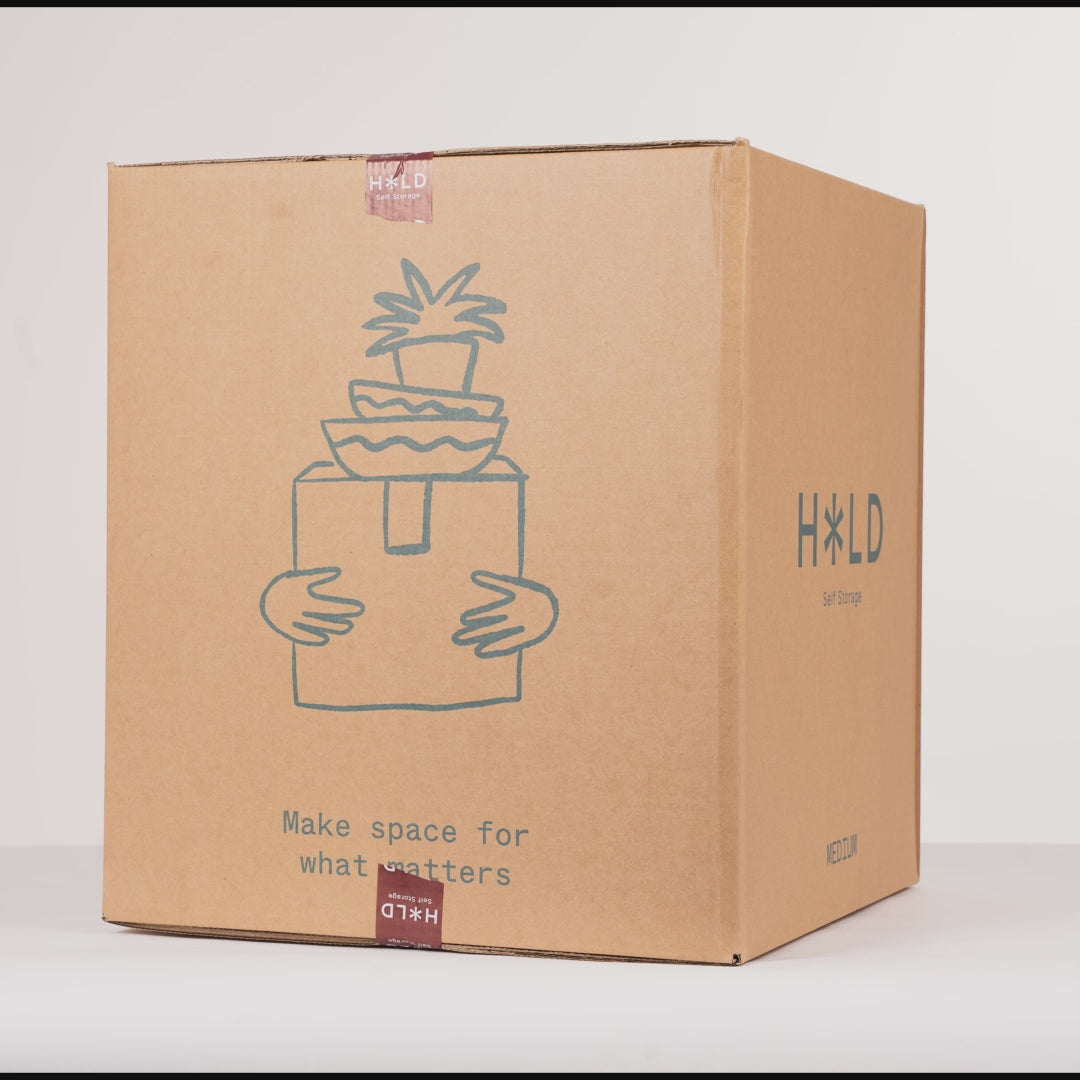 Medium Cardboard Box | Box Shop | HOLD Self Storage in London | HOLD ...
